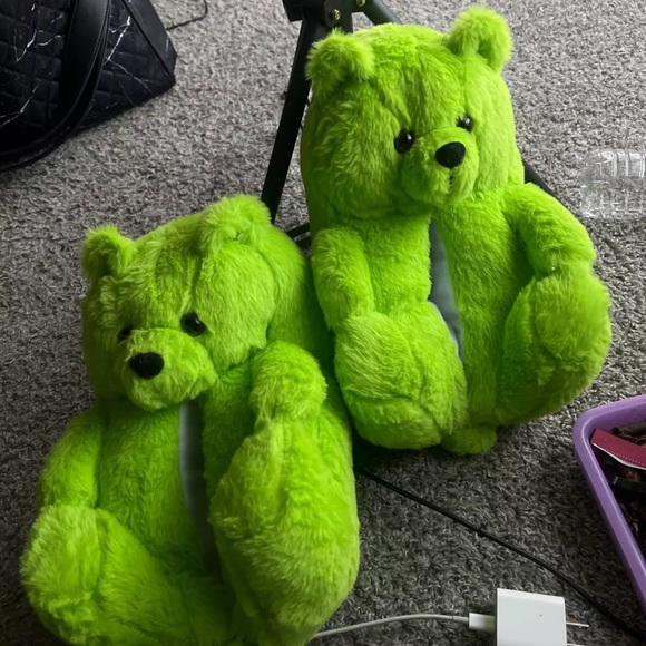 Shoes | Teddy Bear Slides | Poshmark